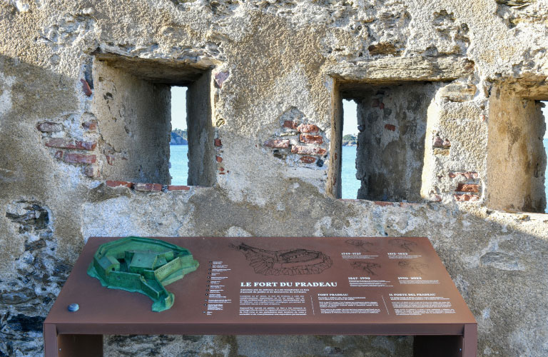 Fort du Pradeau, Centre d’interprétation du territoire du parc national ...