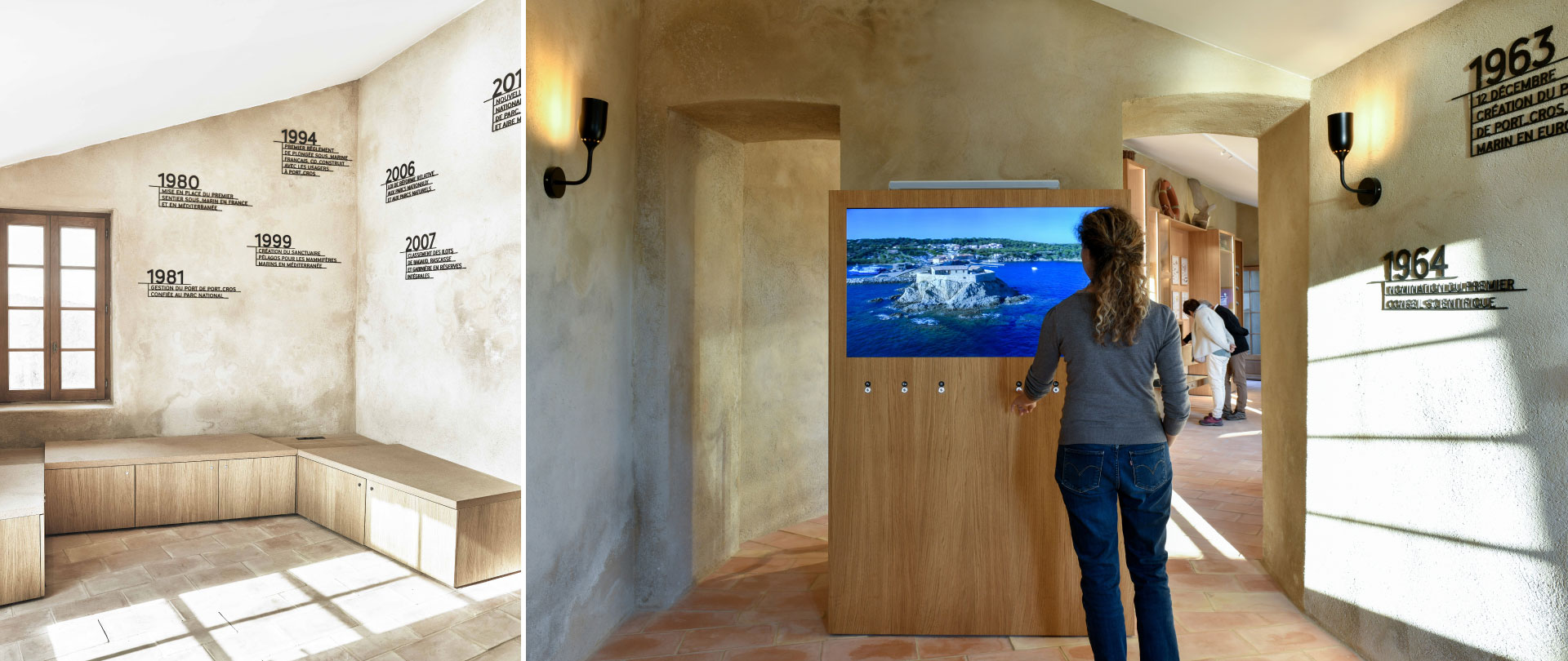 Fort du Pradeau, Centre d’interprétation du territoire du parc national ...